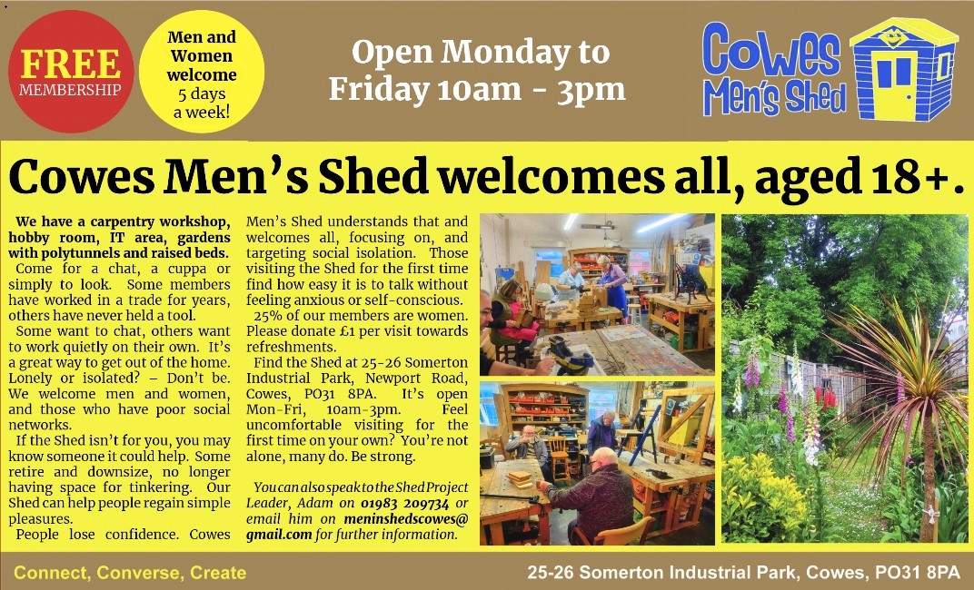 Cowes Men’s Shed – Storeroom2010