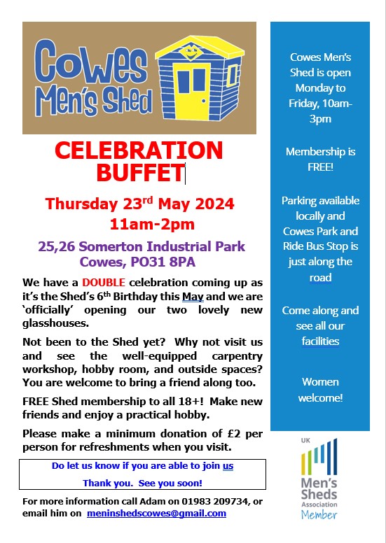 Cowes Men’s Shed – Storeroom2010